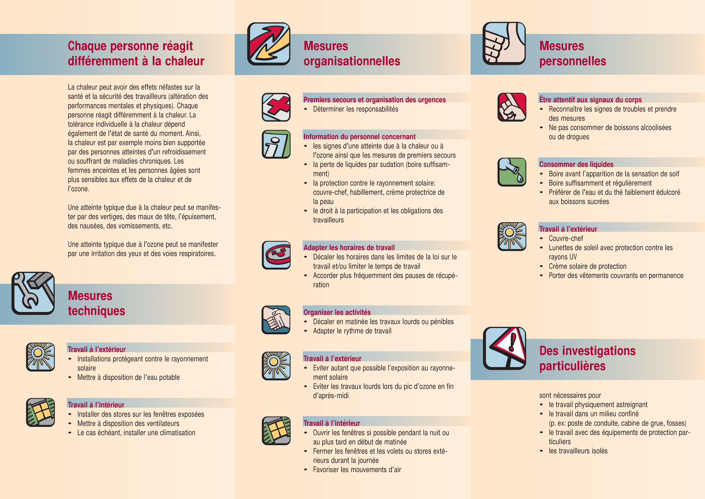 Canicule, que faire ? comment se protéger